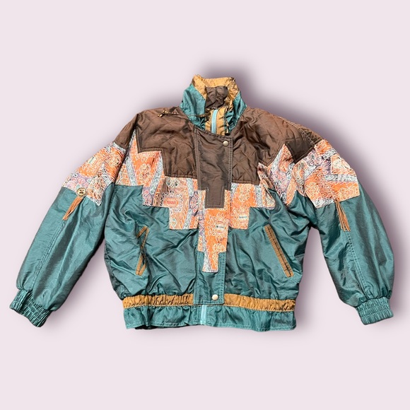 Active USA | Jackets & Coats | Vintage Active Stuff Western Windbreaker ...